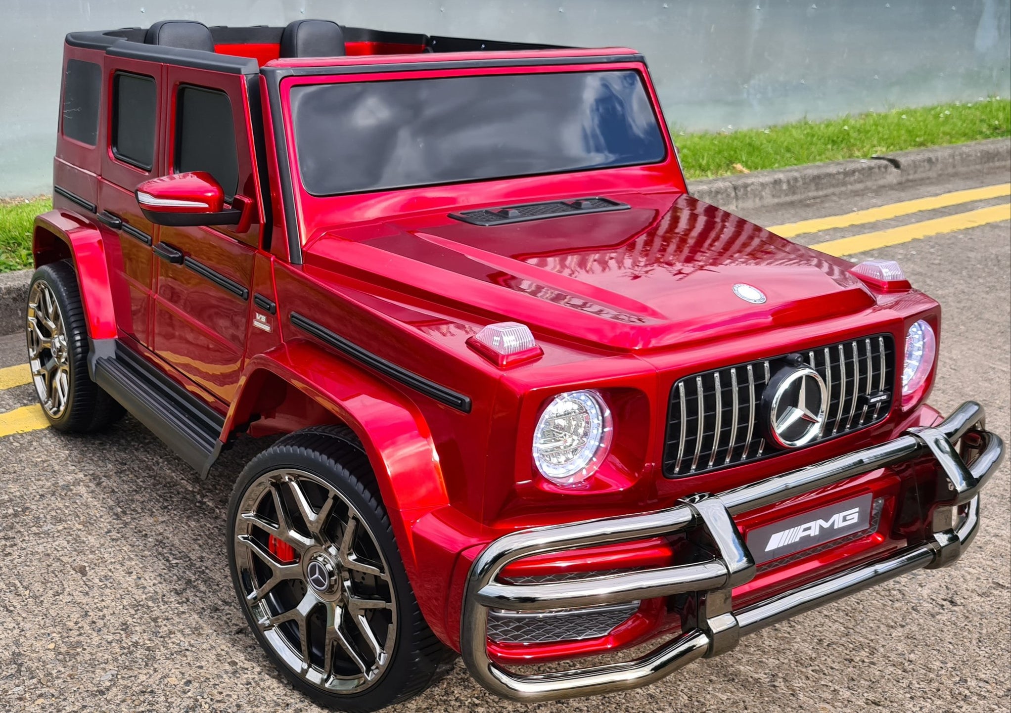 Mercedes Benz G63 AMG Electric Kids Ride on Car 2 Seater 24Volts ...